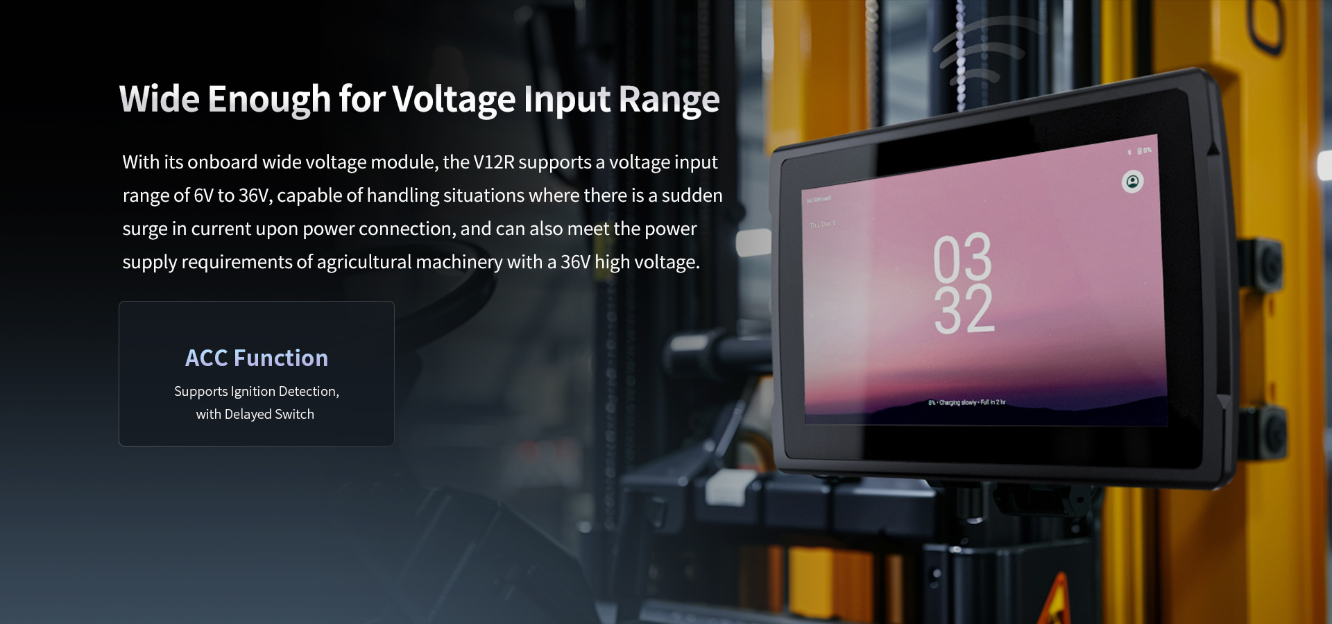 V12R - 10.1 inch Vehicle PC, In-Vehicle tablet - ONERugged